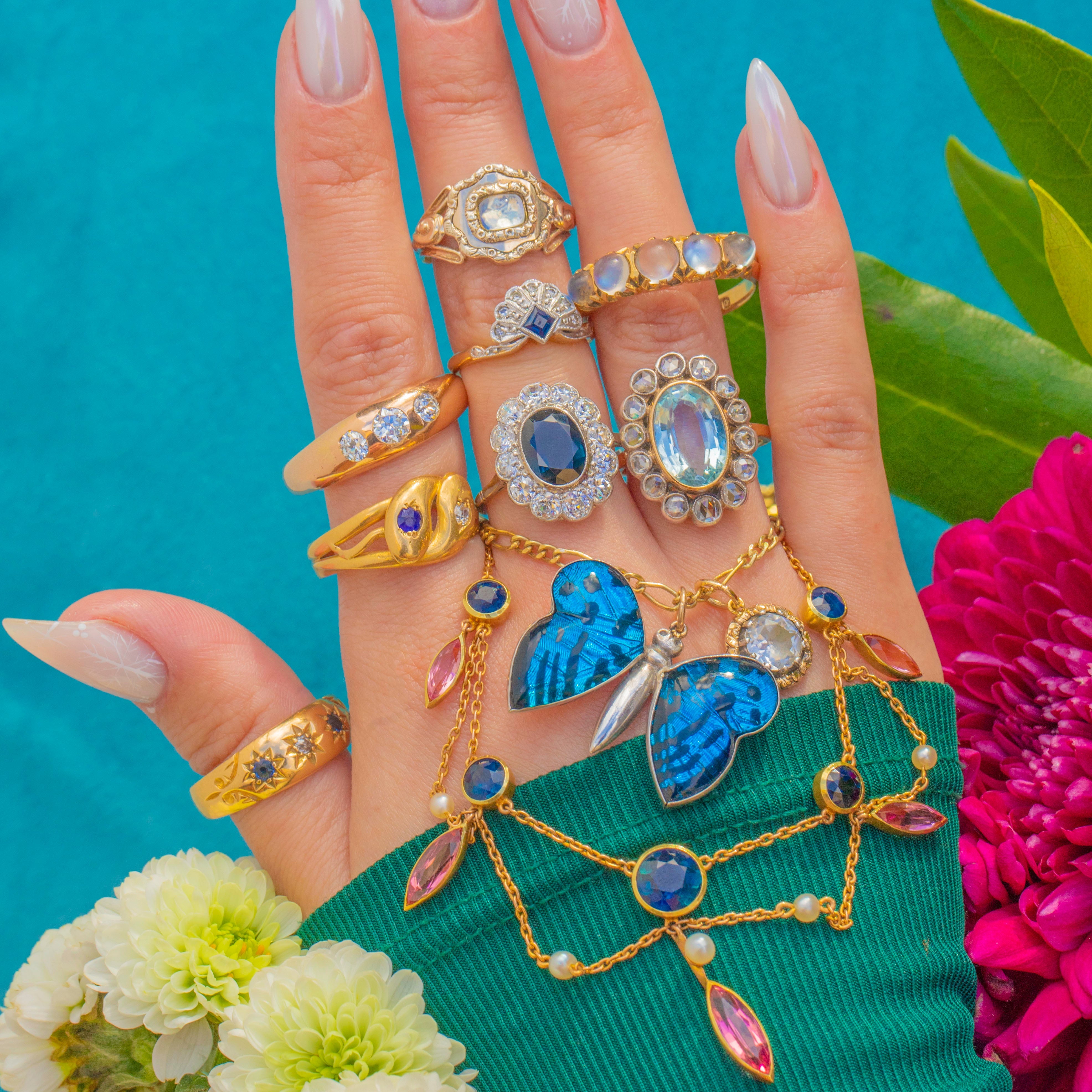 Butterfly Meadow - Antique Jewellery Collection | Lillicoco